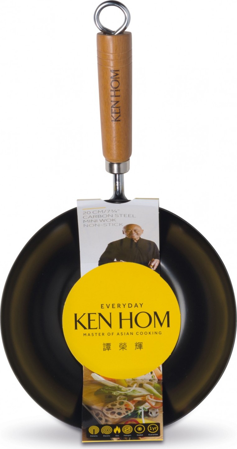 Ken Hom mini wok pánev, 20 cm, řada Everyday KH120001 DKB Household UK ...