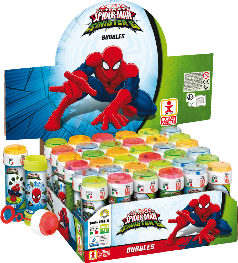 Bublifuk Spider-man 60ml (display 36 ks) 27513000 Dulcop bublif ...